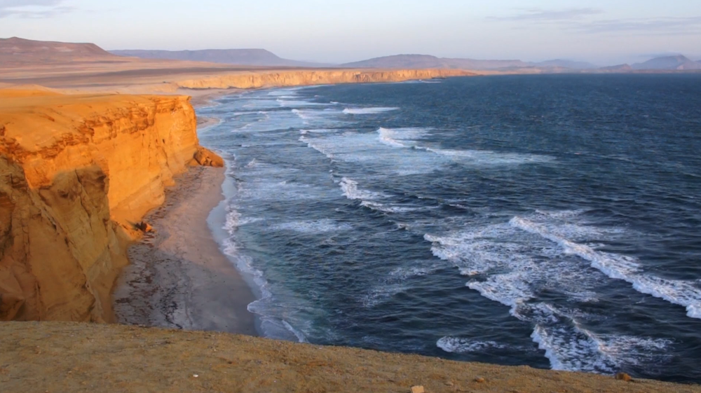 7 минут с Тихим Океаном.