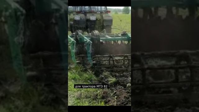 Борона дисковая  прицепная БДМ  для мтз 82