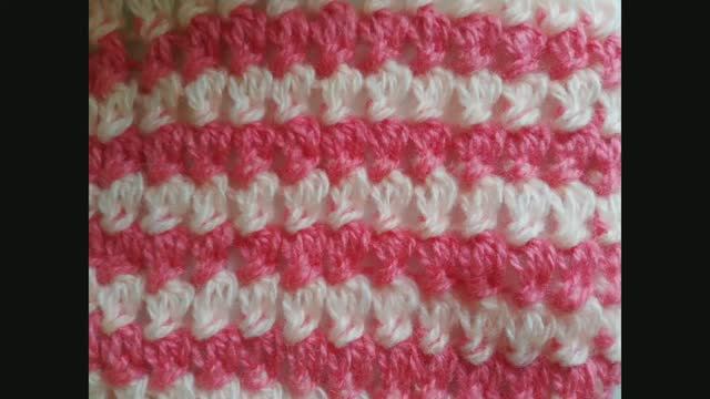 Двухцветный узор. Вязание с нуля. Узоры спицами. Простые узоры спицами. Вяжем вместе..mp4