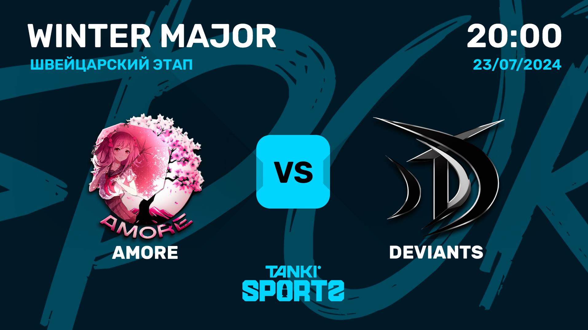 AMORE vs DEVIANTS  | WINTER MAJOR 2024 | 23.07.2024