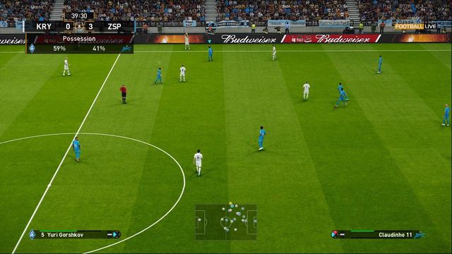 eFootball PES. Крылья Советов - Зенит 30 марта