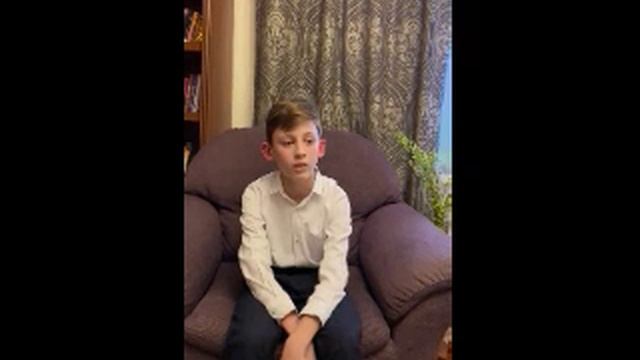 А.Т.Твардовский О награде - читает Уткин Андрей, 5А класс