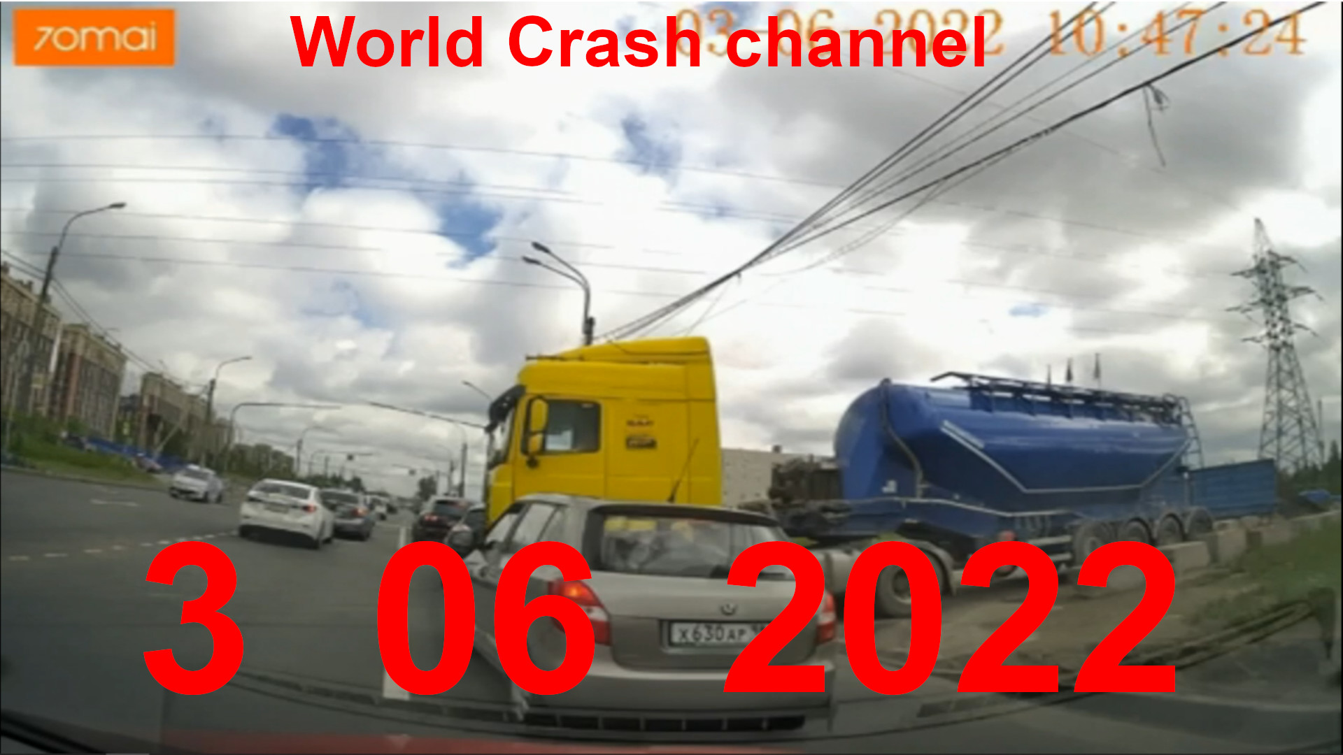 Подборки  Аварии и ДТП   3 06 22  (Июнь 2022)