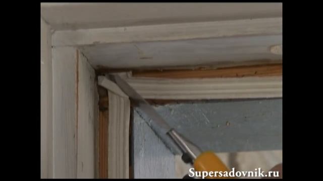 Утепление дверей и окон с помощью уплотнителя