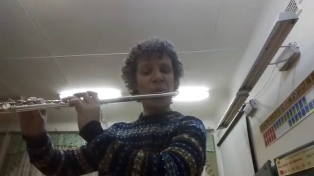 Jacques Martin Hotteterre Prelude for solo flute /Андрей Костягин