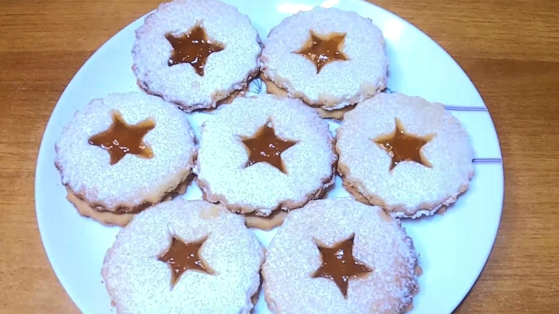 ЛИНЦЕРСКОЕ ПЕЧЕНЬЕ с абрикосовым джемом