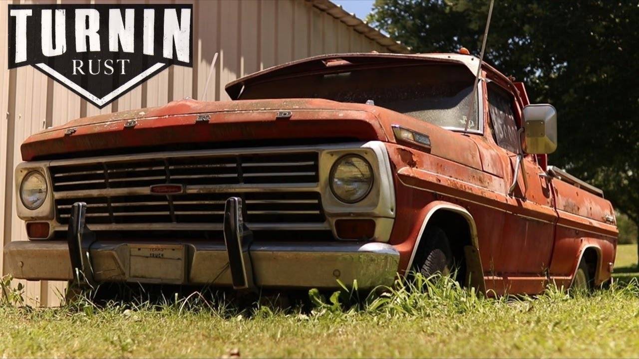 Turnin Rust "Заброшенные" 1969 Форд Ф100/Ford F100 Запуск спустя 30 лет