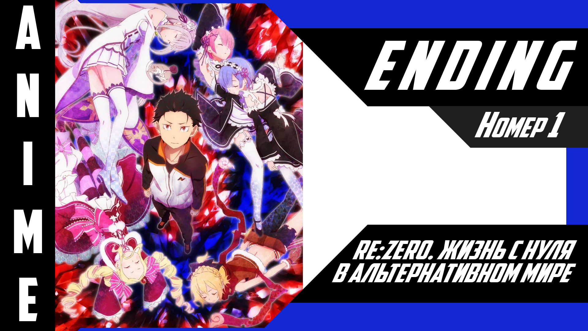 Re:Zero. Жизнь с нуля в альтернативном мире [ 4k ED №1 ]