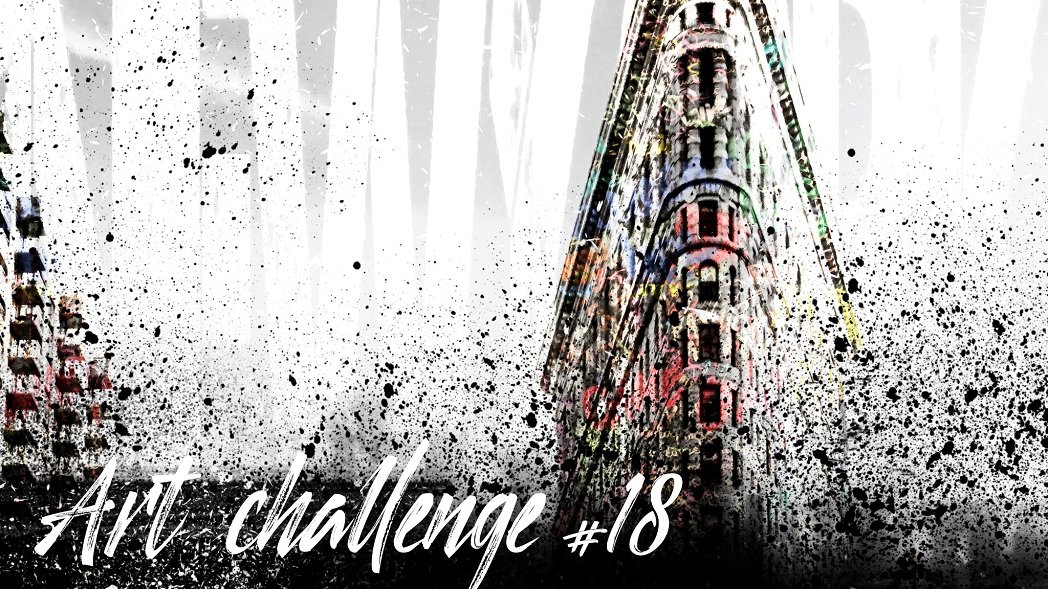 АРТ челлендж 18 день | Digital art  ART CHALLENGE | НЬЮ ЙОРК | New York | day #18