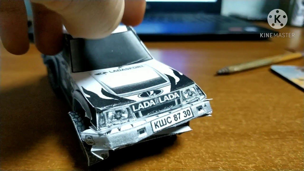 Лада самара т3 из бумаги