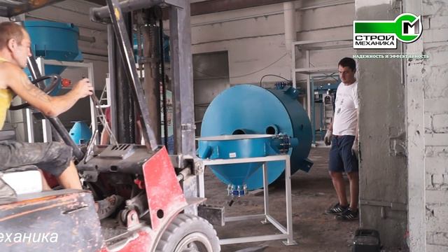 КОМПЛЕКС РАСТАРИВАНИЯ И СМЕШИВАНИЯ СУХИХ СТРОИТЕЛЬНЫХ СМЕСЕЙ НА БАЗЕ ОДНОВАЛЬНОГО СМЕСИТЕЛЯ | Монтаж