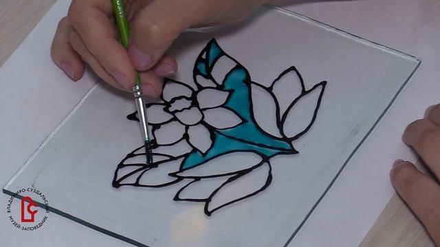 Мастер-класс для детей «Мы рисуем витраж»