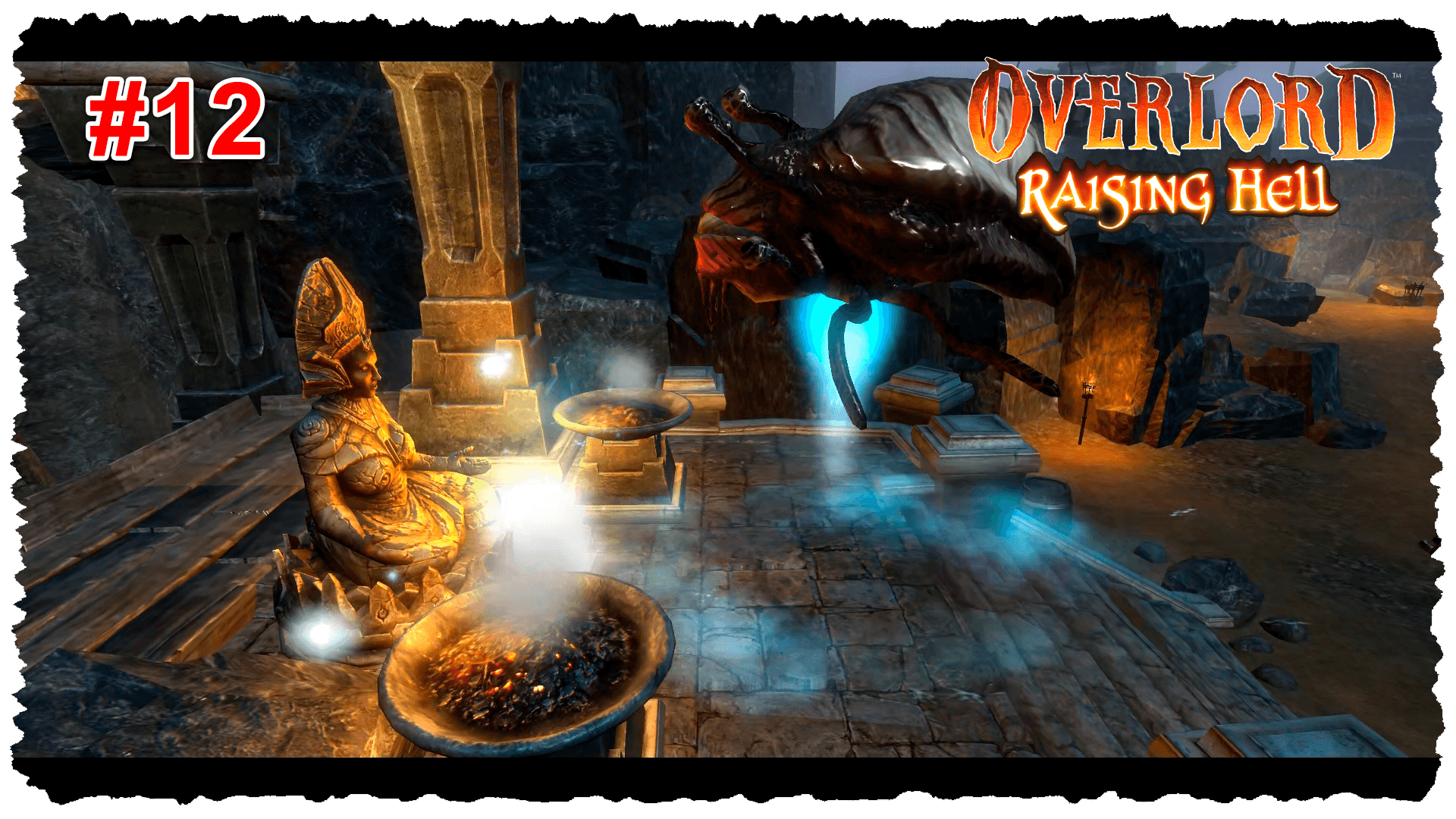 Overlord. Эпизод 12. Статуя богини