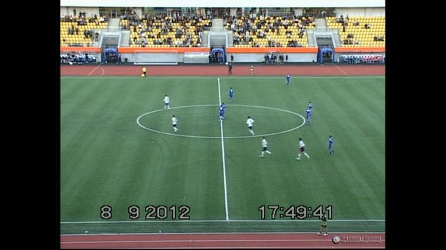 «Тюмень» - «КАМАЗ» (Набережные Челны) 2:0. Второй дивизион. 8 сентября 2012 г.