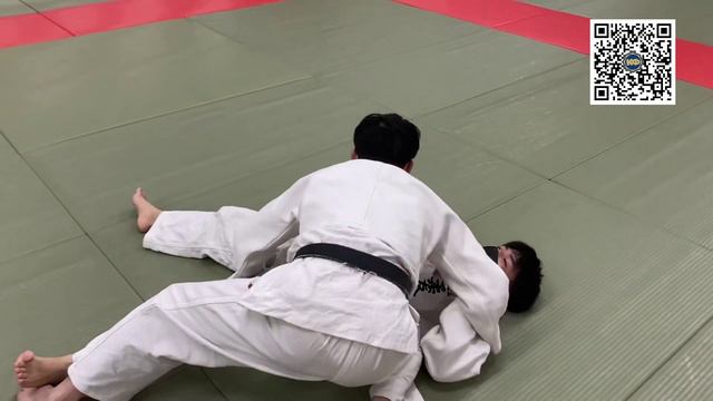 Японская школа дзюдо. Переворот на удержание.