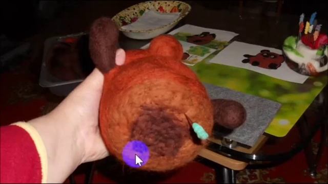 Винни Пух из шерсти.mp4