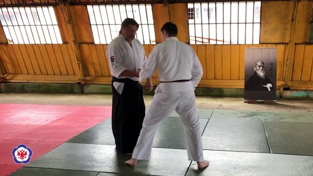 Кокью-хо (взаимодействие с партнером). Николай Егоров, 6 дан айкидо Айкикай. 2021 г.