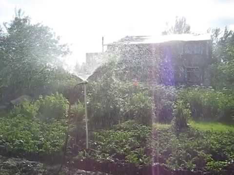 Полить огород быстро, ещё быстрее