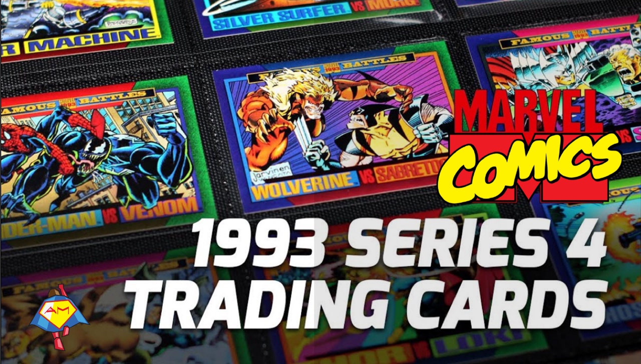 Карточки Marvel Univers IV series 1993 год.