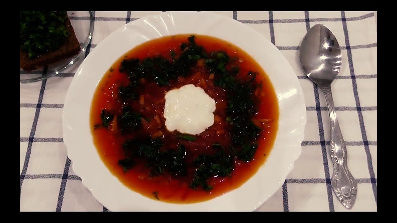 БОРЩ ВЕГЕТАРИАНСКИЙ ПОСТНЫЙ САМЫЙ ВКУСНЫЙ