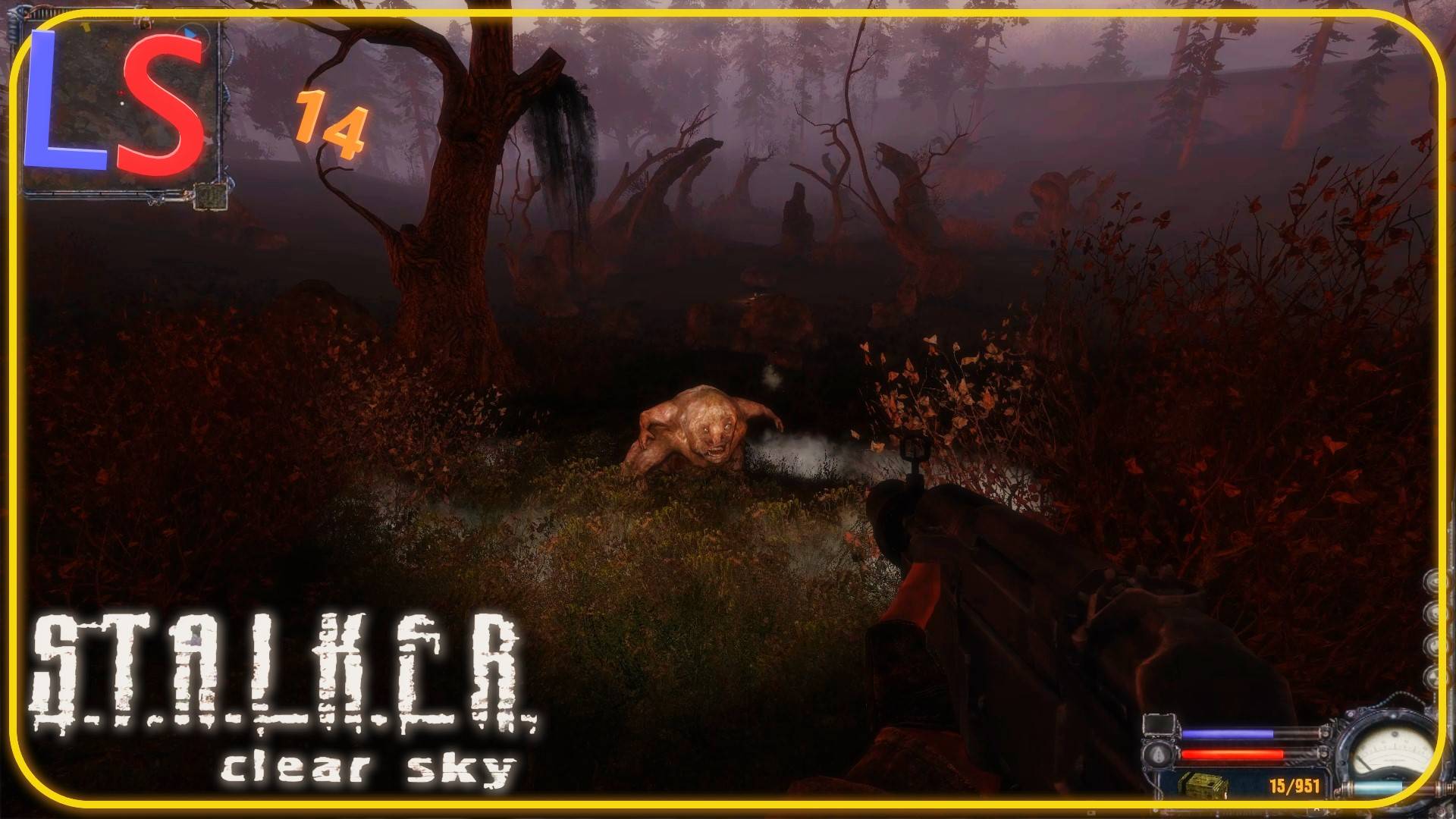 LS S.T.A.L.K.E.R. Clear Sky "БИТВА С БОССОМ" Часть 14