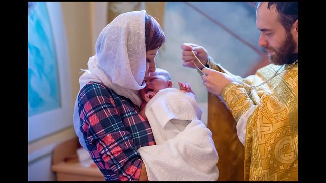 Крещение ребенка в Феодоровской церкви