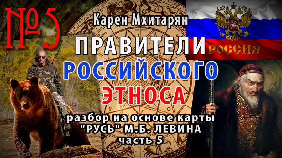 Карта "Русь". ПРАВИТЕЛИ  РУССКОГО ЭТНОСА. РУССКИЙ ЦАРЬ.