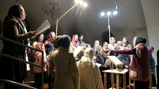 Господи сил с нами буди... (хор Благовест и духовенство Благовещенского собора г. Йошкар-Ола)