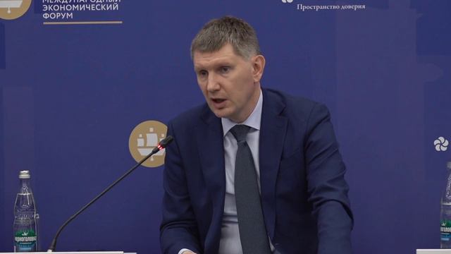 Максим Решетников - Дубай — Баку: от энергетики к финансам. ПМЭФ-2024