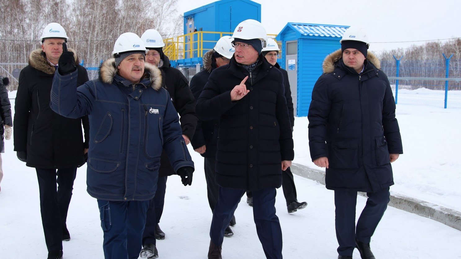 В Омской области введены в эксплуатацию ГРС «Валуевская» и «Налимовская»