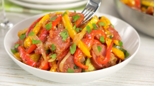 Вкусный и необычный ужин за 20 минут на сковороде. Рецепт от Всегда Вкусно!