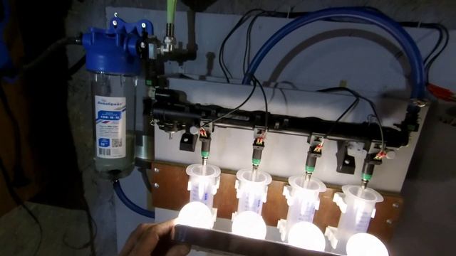 Форд фьюжн. форсунки. (самодельный стенд для промывки форсунок)