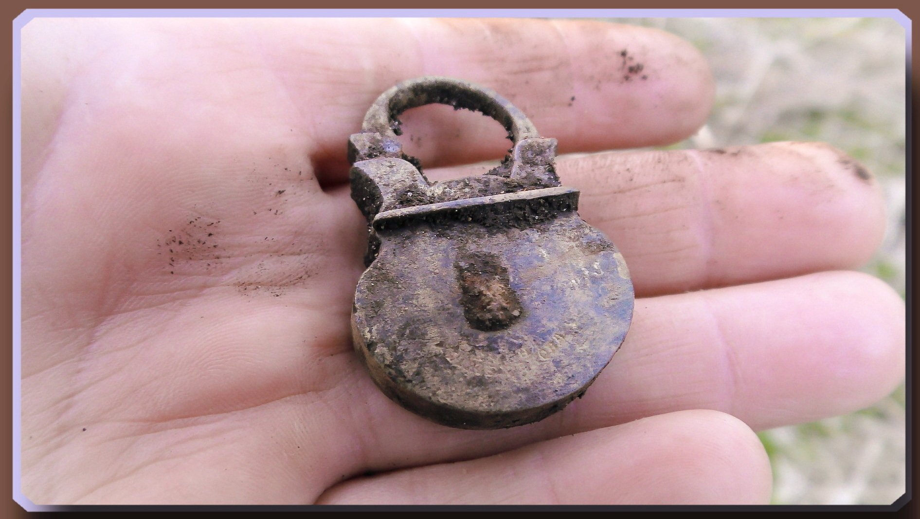 Латунный замочек и другие находки. Архив сезона 2022. #Коп 61.