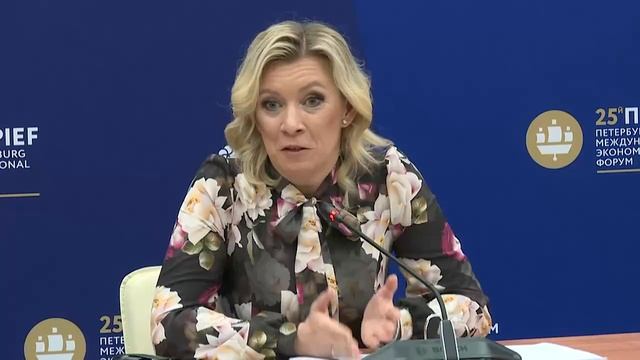 briefing by Maria Zakharova on June 15, 2022.