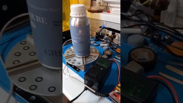 Самодельный поворотный стол для 3D-сканера Neopoint MAX. Первый тестовый вариант #diy #3d #maker