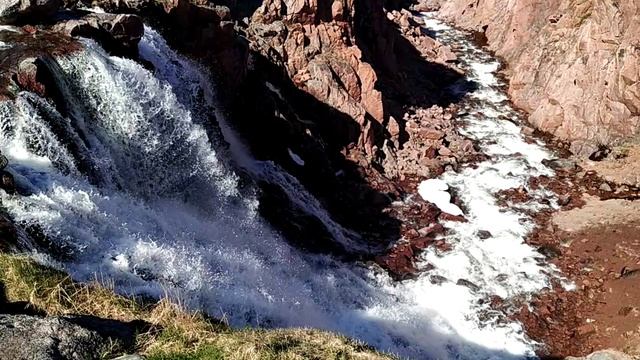 Кольский полуостров - Батарейский водопад.