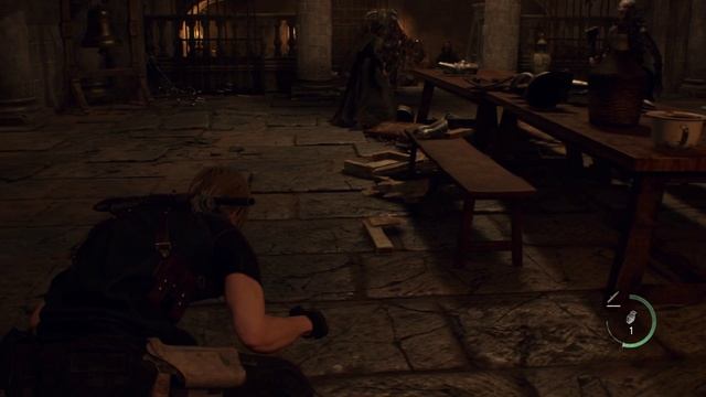 Атака тараканов. Игра "Resident Evil 4 Remake" (PS5). Часть 9.