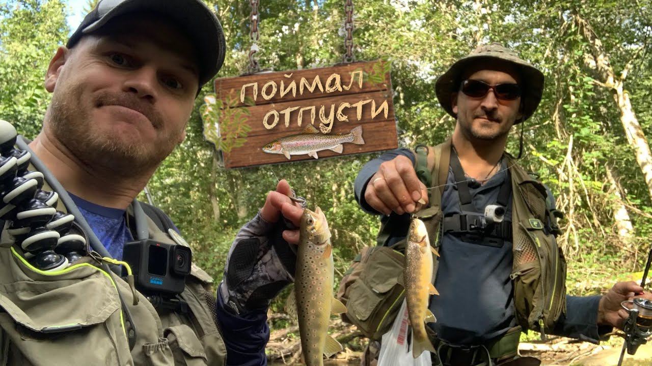 Ловля осенней ФОРЕЛИ | Рыбалка на СПИННИНГ