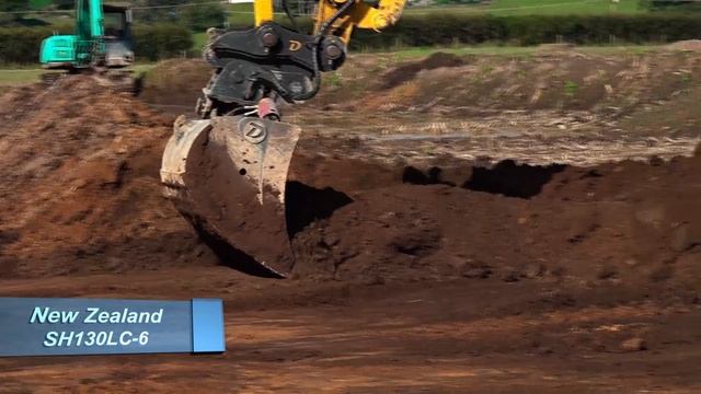 Экскаватор Sumitomo SH130LC-6. Новая Зеландия