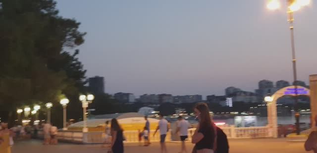 Геленджик . Какая красота. Город на ладони . Центральная набережная.