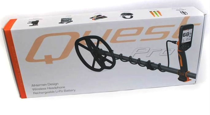 Металлоискатель, Deteknix Quest Pro.