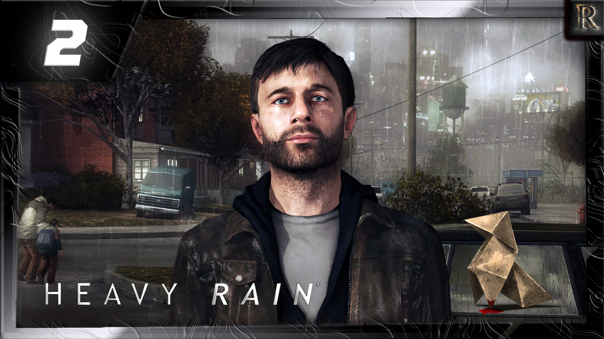 Heavy Rain — 2 Часть (Больной отец - горе в семье)