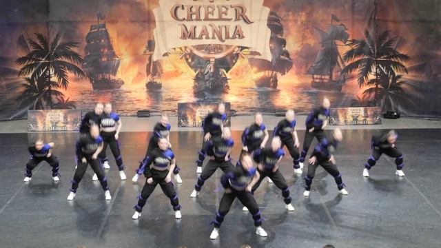 Выступление команды VIP's на межрегиональных соревнованиях по чир спорту «ЧИРМАНИЯ-ОПЕН»