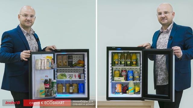 Компрессорные минибары Indel B K Ecosmart 20 _ 35 _ 40 _ 60 литров