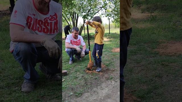 Папкин помощник  Ванюшка.