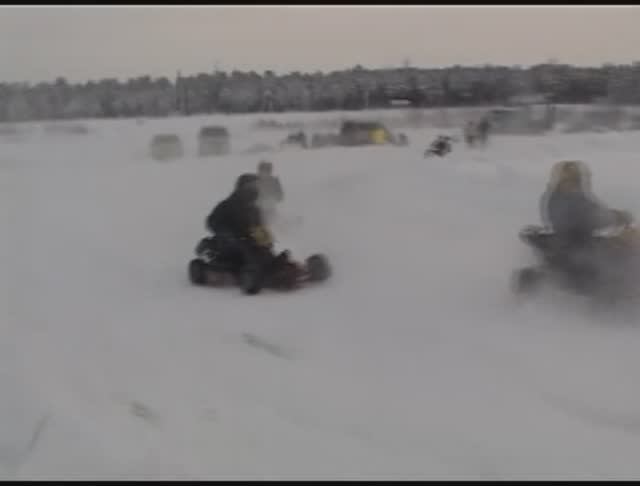 Соревнования по картингу. Ноябрьск. 2012 г.