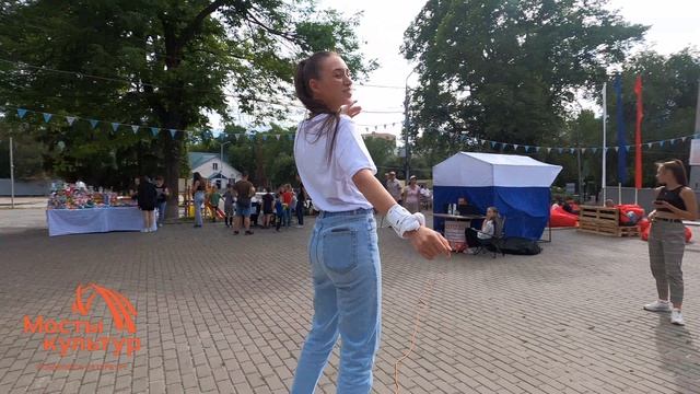 Видеоселфи от Софьи на фестивале Мосты культур