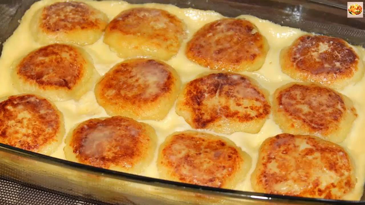 Сырники, Приготовленные в Духовке в Сладкой Заливке.mp4