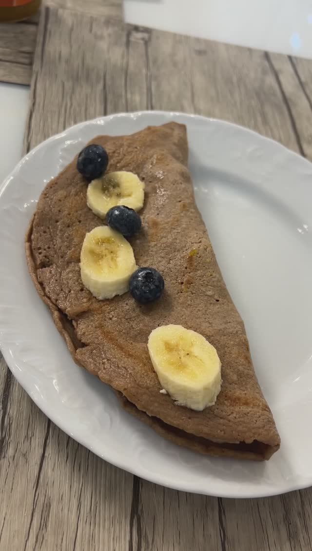 Овсяно блин простой рецепт! #Shorts