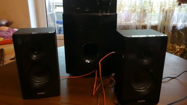 Колонки SVEN MS-2100, Обзор и отзыв, опыт использования более 3-х лет. Хорошие колонки к телевизору.